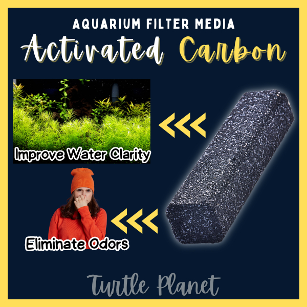 Activated Carbon Aquarium Filter Media Fish Tank Clean Water 活性碳鱼缸净水 ...