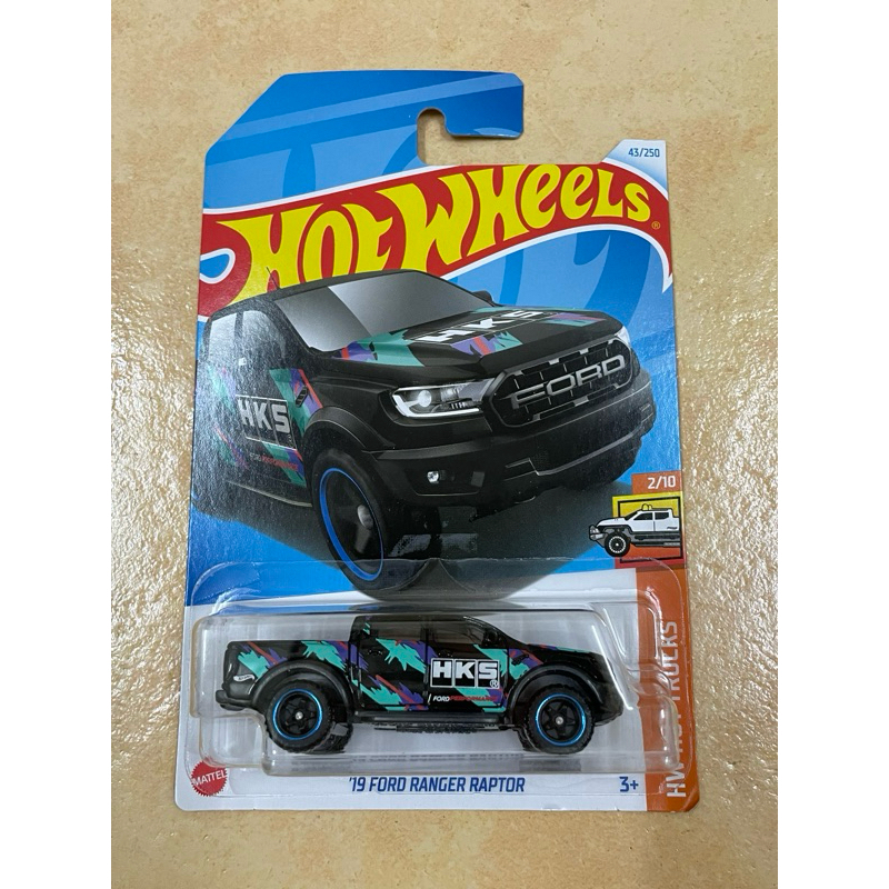 Hot Wheels ‘19 Ford Ranger Raptor (HKS) | Shopee Malaysia