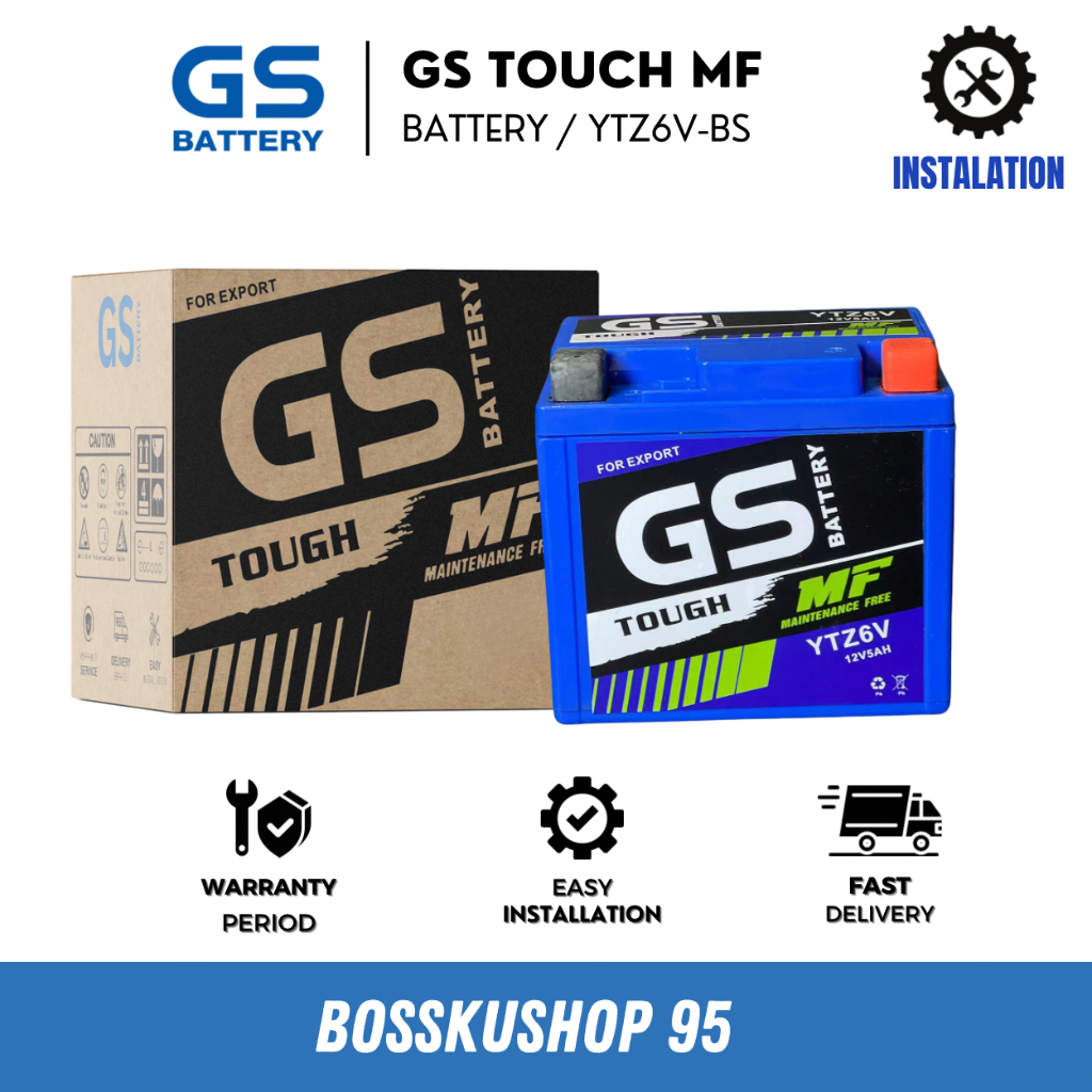 YTZ6 YTZ6V YTX5L YTZ7S GS YUASA BATTERY RS150 RSX150 VARIO 150 AIR ...