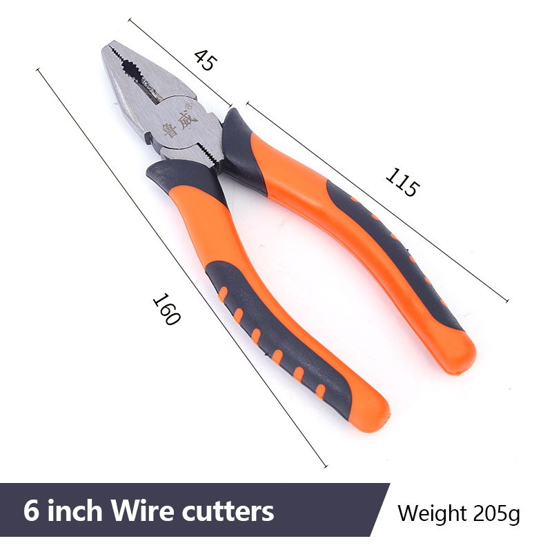 🔧Tools Plier Long Nose Combination Plier Hand Tool Heavy Duty 6 inch 8 ...