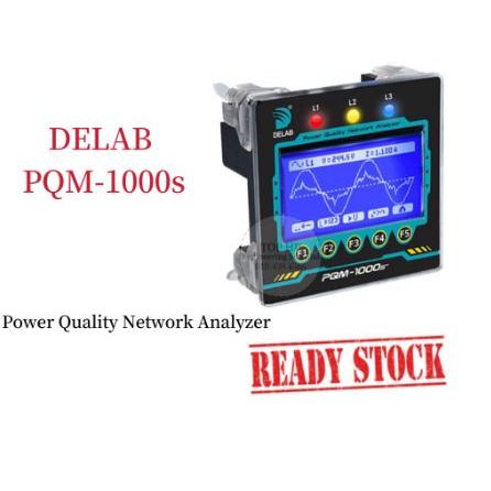 DELAB PQM-1000s Power Quality Network Analyzer | Shopee Malaysia