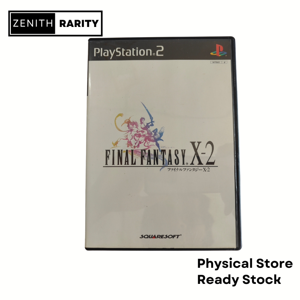 Zenith Rarity Sony Playstation 2 PS2 game Final Fantasy X2 | Shopee ...