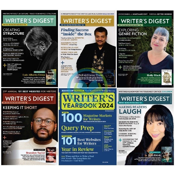[eMagazine/PDF] Writer's Digest – Full Year 2023 Issues Collection (6 ...