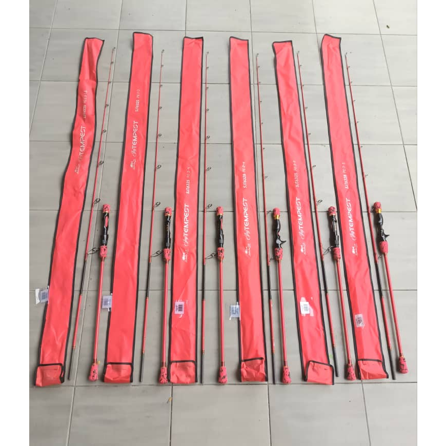 STRIKE 2 JIG TEMPEST SOLID CARBON JIGGING ROD | Shopee Malaysia