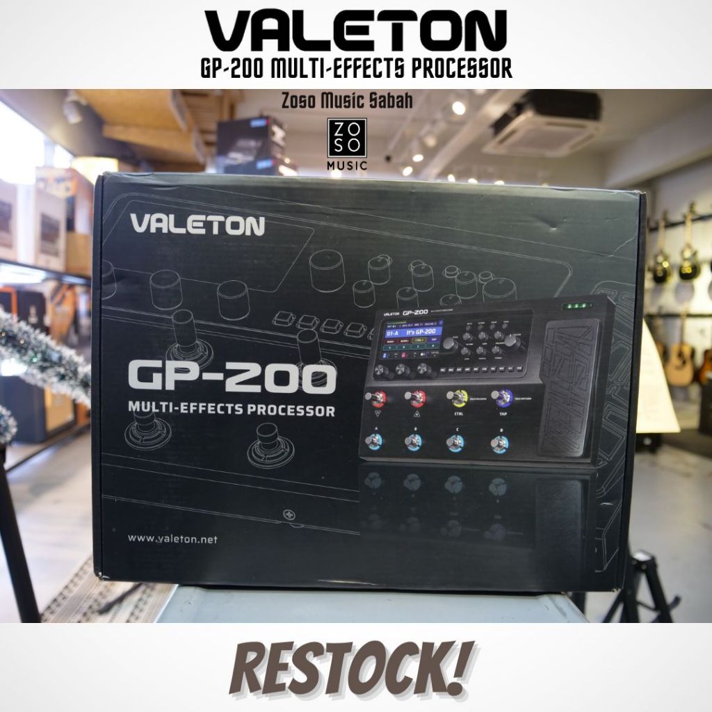 VALETON GP-200 Multi-Effects Processor | Shopee Malaysia