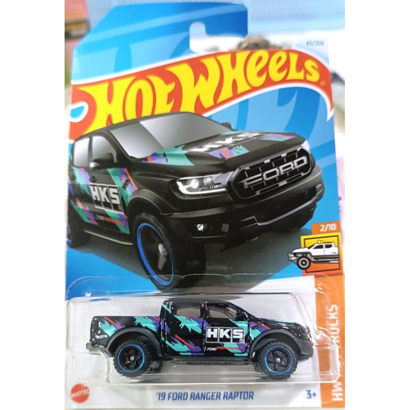 Hot Wheels Ford Ranger Raptor HKS | Shopee Malaysia