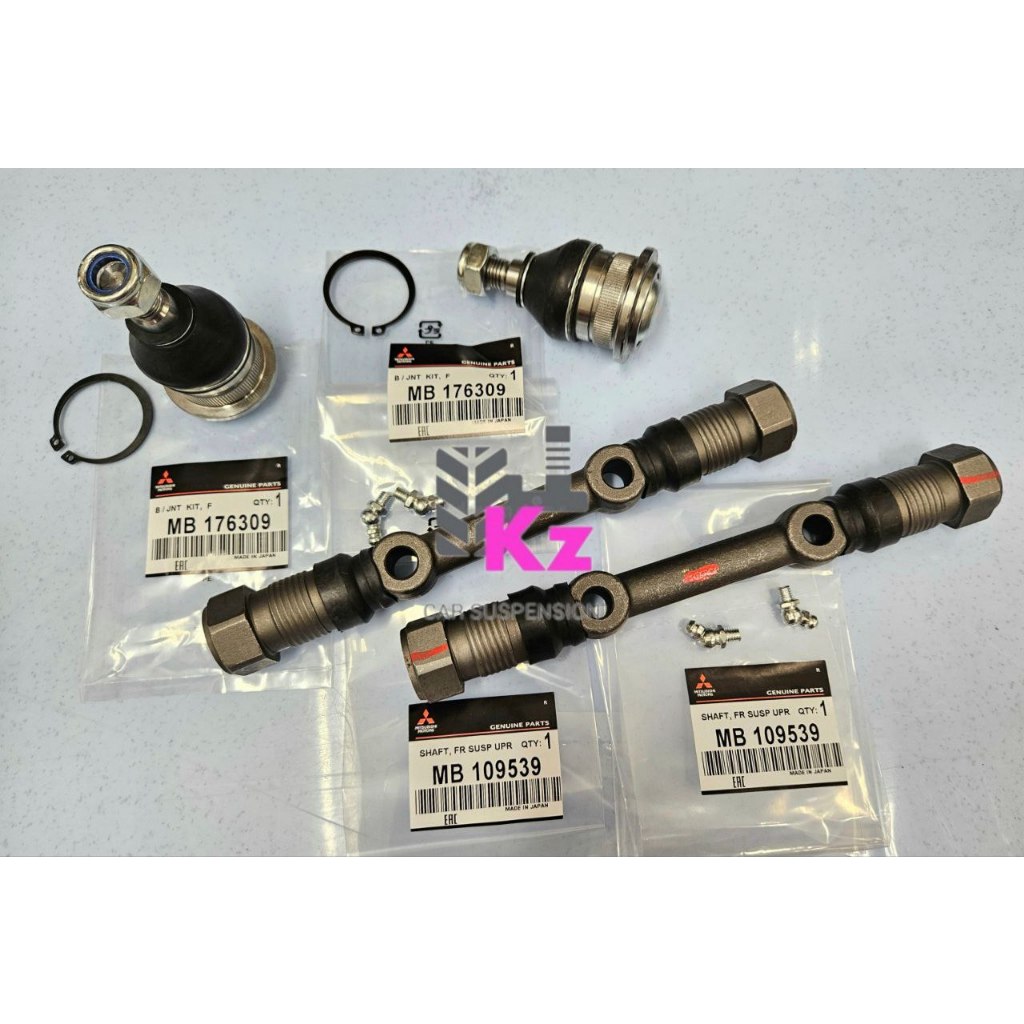 MITSUBISHI PAJERO L047 L049 - 4 IN 1 SET - FRONT UPPER ARM BALL JOINT ...