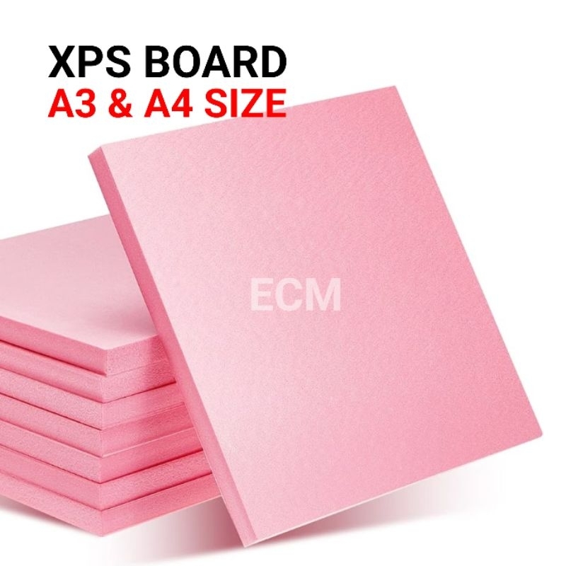 (SIZE A3 & A4) XPS BOARD WATER RESISTANT FLOATING HARD POLYSTYRENE FOAM ...