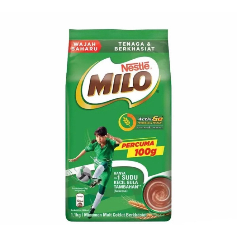 (Exp date: 12/24) Milo Active-Go Softpack 1kg / 1.1kg | Shopee Malaysia