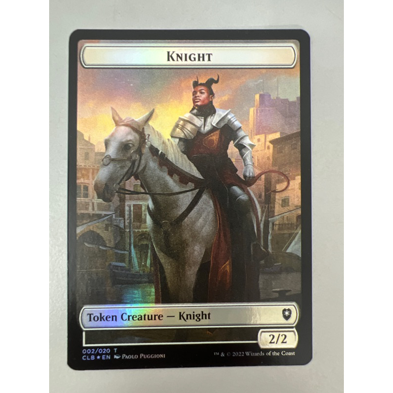 Magic The Gathering Commander Legend Battle for Baldur Foil Token (CLB ...