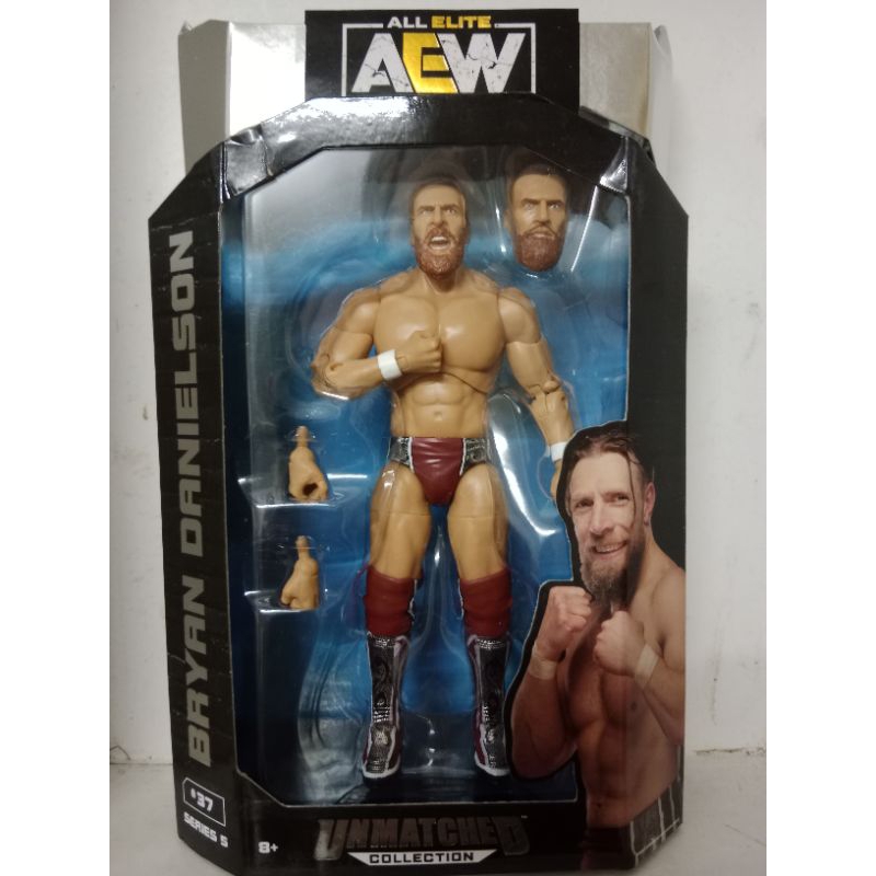 Jazwares AEW Unmatched Series 5 Bryan Danielson Wrestling Action Figure Daniel Bryan WWE ...