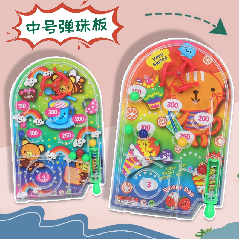 Children's Toy Pinball board game / Marble Maze game Handheld game for ...