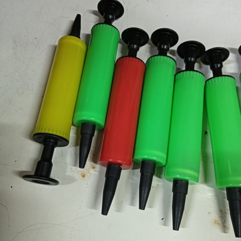 Large Hand Pump Mini Balloon Hand Pump Inflator Big Colorful Hand Held ...