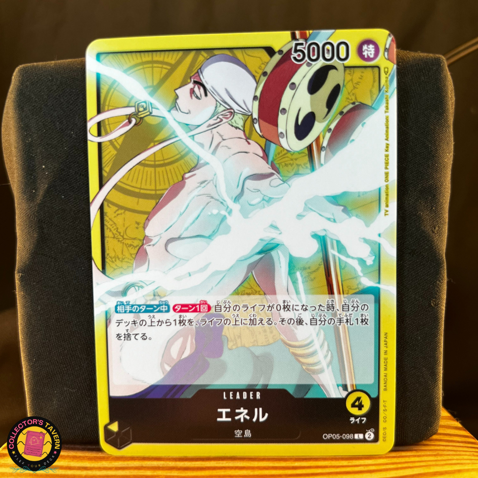 (READY STOCK) One Piece Trading Card Game TCG Enel Leader : OP05-098 ... (READY STOCK) One Piece Trading Card Game TCG Enel Leader : OP05-098 ...