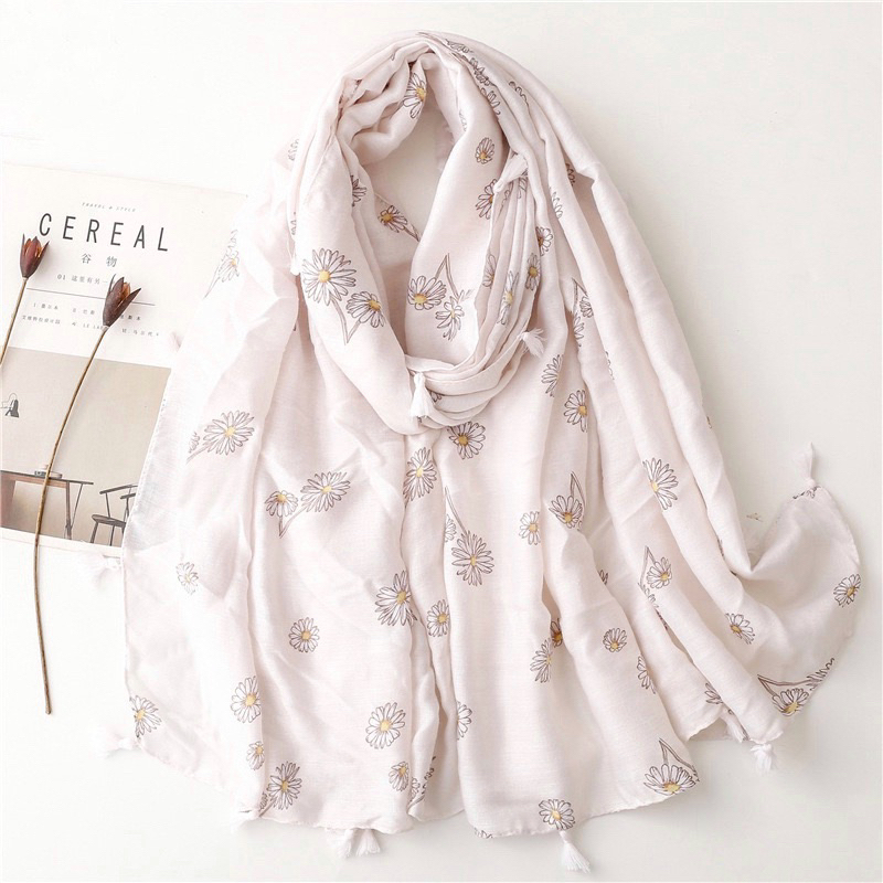 Readystock cotton shawl cotton viscose selendang muslim scarf wide ...