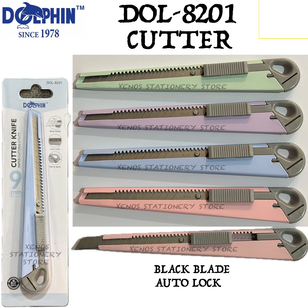 DOLPHIN CUTTER KNIFE DOL-8201 / DOLPHIN DOL-8201 FANCY CUTTER KNIFE ...