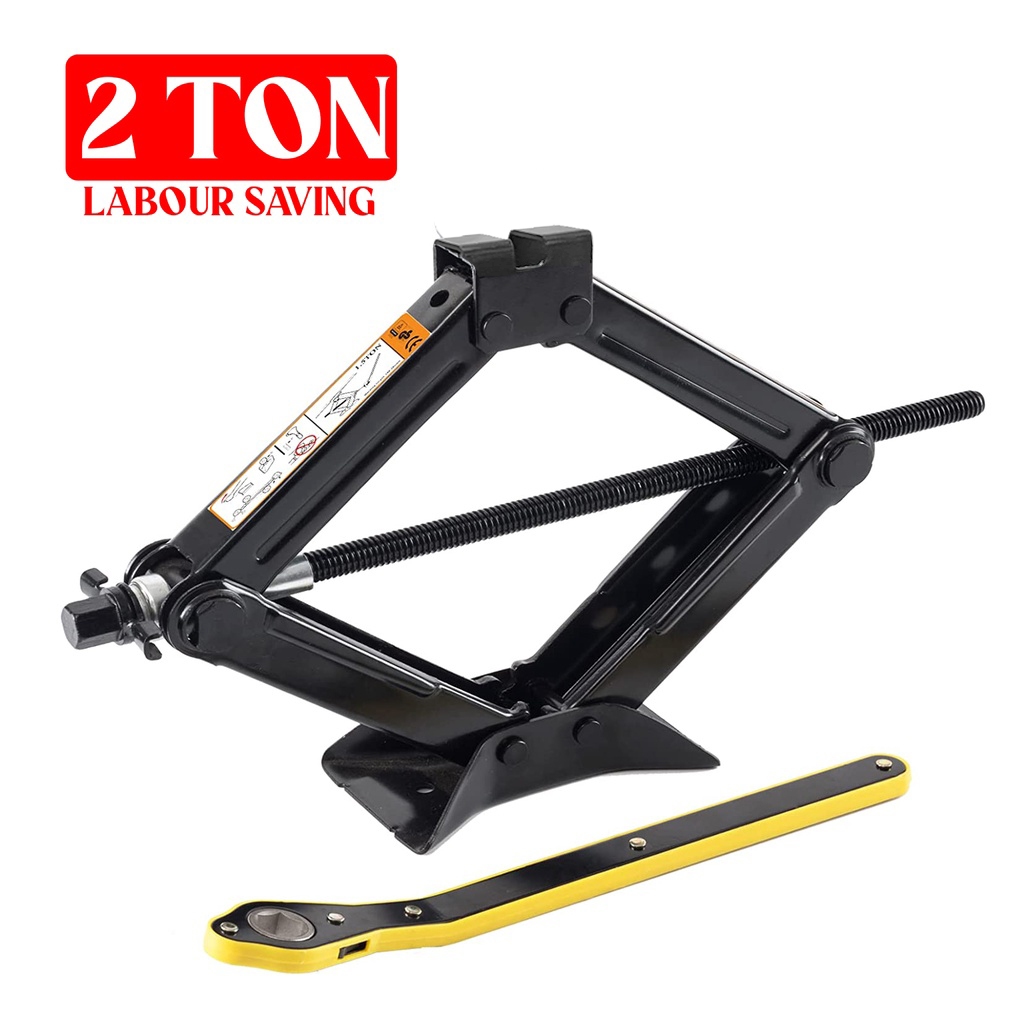 Manual Scissors Jack Car Heavy Duty Car Jack Kereta Jack Tayar Jek ...