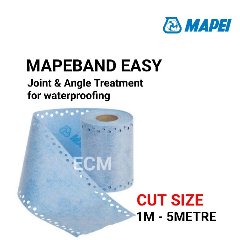 MAPEI MAPEBAND EASY (CUT SIZE 1M - 5METRE) JOINT AND ANGLE TREATMENT ...