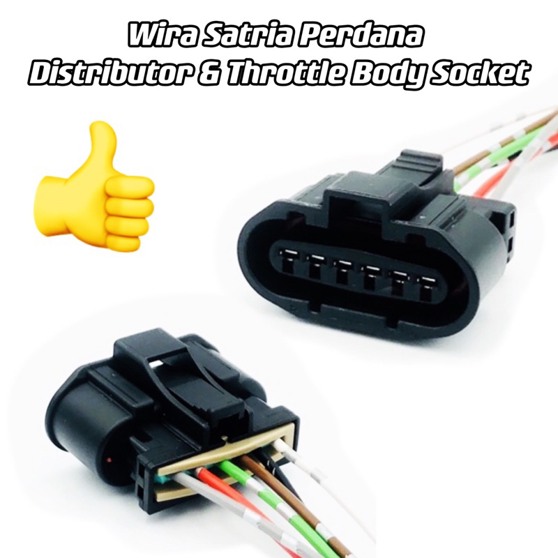 Proton Wira Satria Perdana Distributor @ Throttle Body Sensor Socket ...