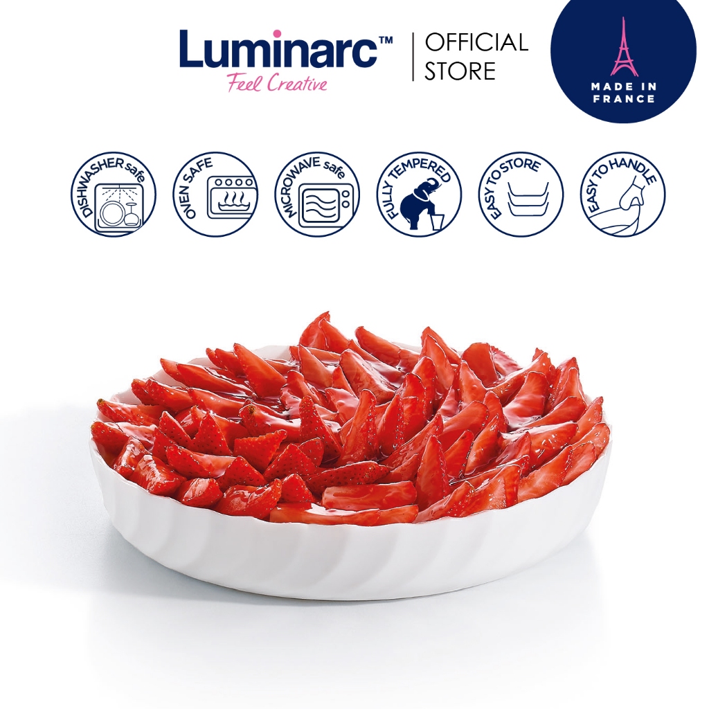 Luminarc Smart Cuisine Series Round Trianon - Round Plate (1700ML ...