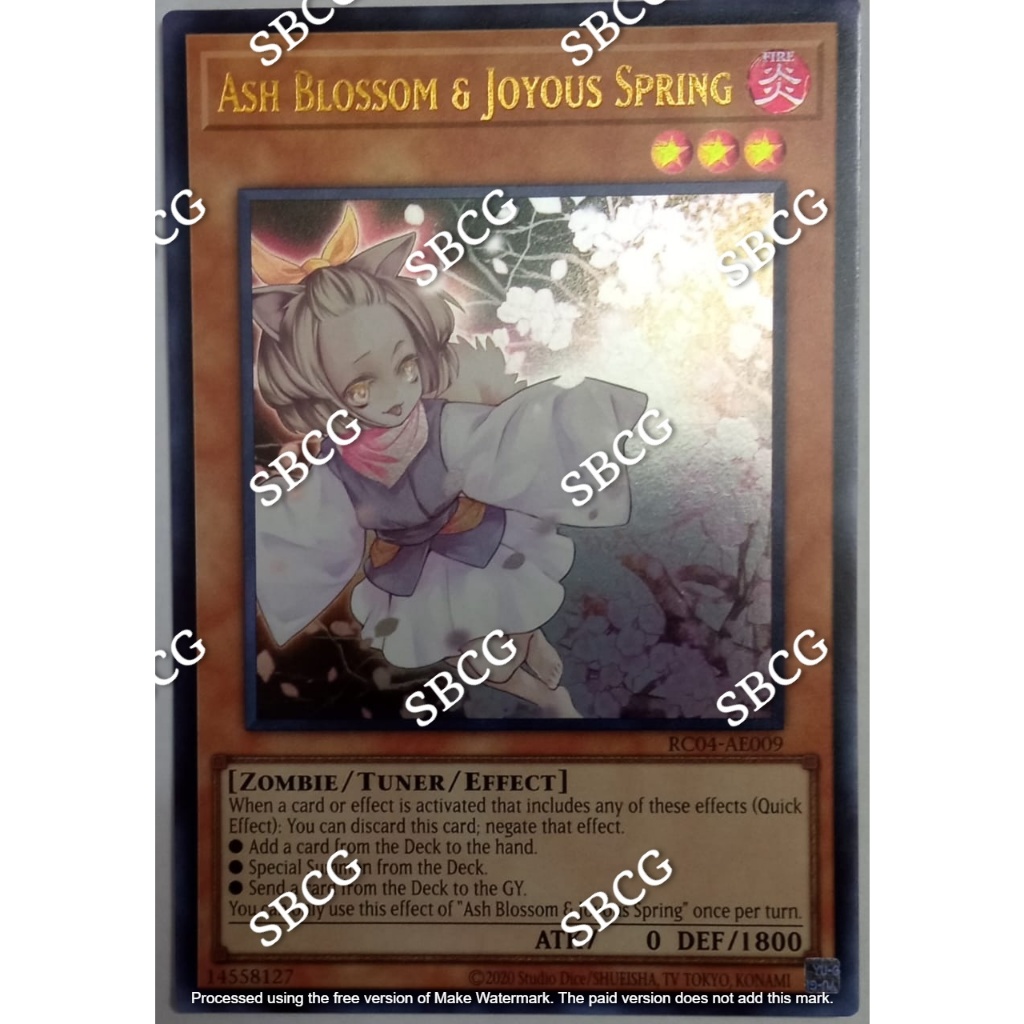Rarity Collection Quarter Century Edition "Ash Blossom & Joyous Spring ...