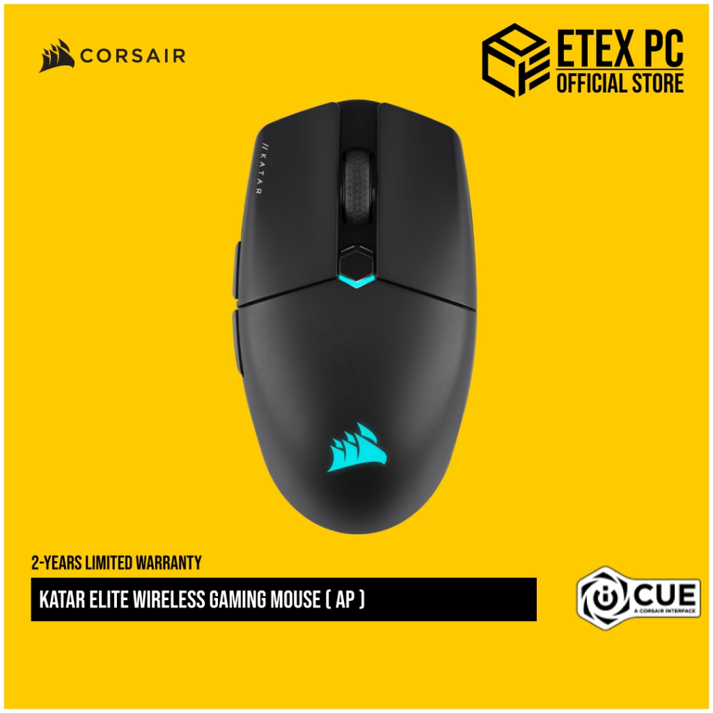 CORSAIR KATAR ELITE WIRELESS Gaming Mouse ( AP ) #CH-931C111-AP | Shopee Malaysia