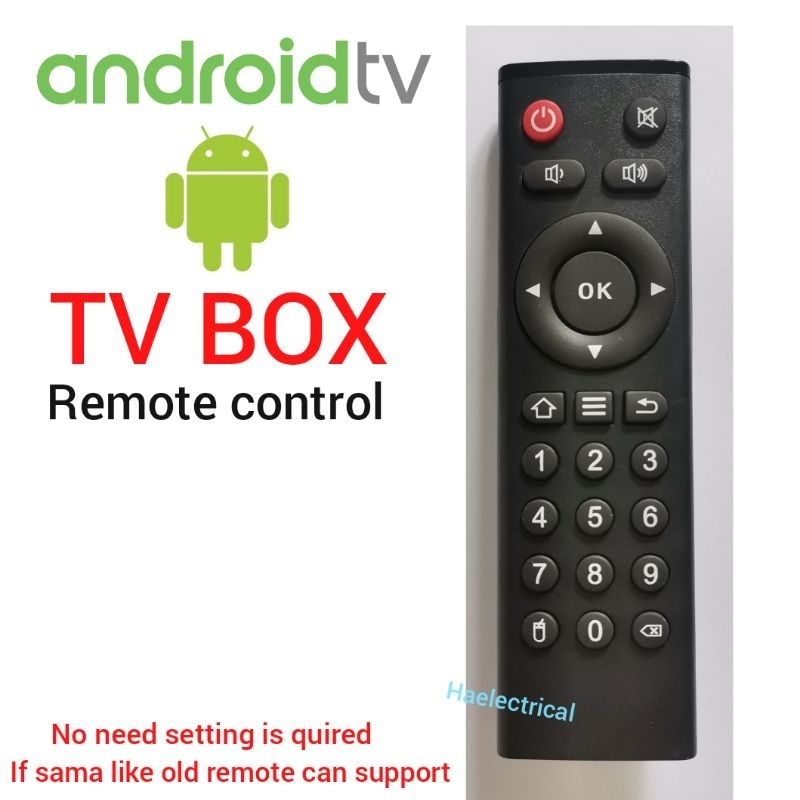 ANDROID TV BOX remote control | Shopee Malaysia