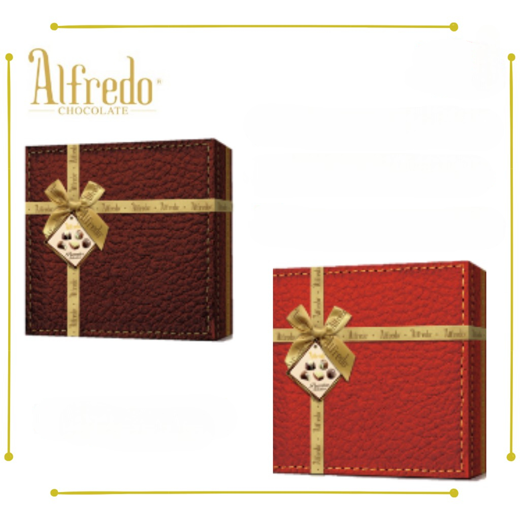 Alfredo Leather Box Chocolate 120G | Shopee Malaysia