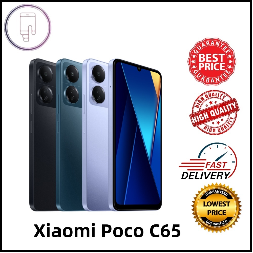 Xiaomi Poco C65 4G 6GB RAM + 128GB ROM l 8GB RAM + 256GB ROM l 1 Year Warranty Xiaomi Malaysia ...