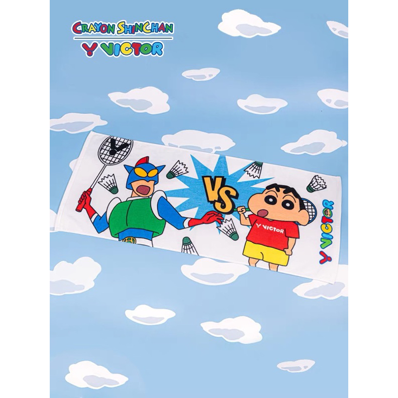 Victor X Crayon Shin Chan TW406CS /TW407CS Sport Towel (100% Original ...