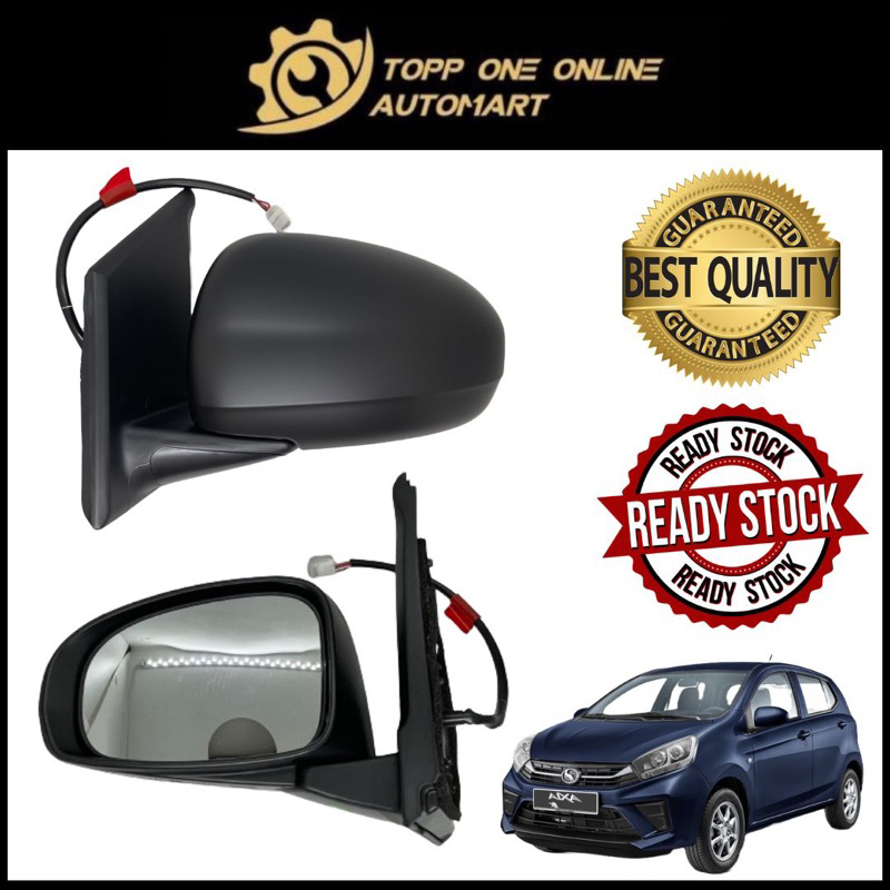 ORIGINAL PERODUA AXIA 2014-2022Y 5WIRE SIDE MIRROR(AUTOFLIP) | Shopee ...