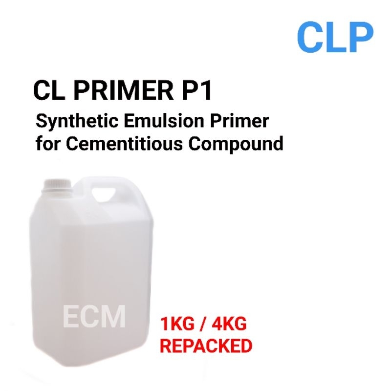 CL-PRIMER P1 (4KG REPACKED) Synthetic Emulsion that acts as a sealer or ...