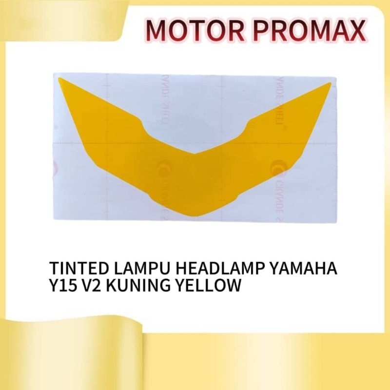 TINTED LAMPU HEADLAMP YAMAHA Y15 V2 KUNING YELLOW | Shopee Malaysia