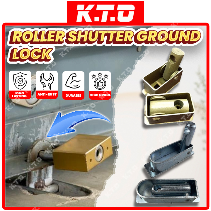 Round / Square Roller Shutter Bottom Lock Ground Latch Bottom Door Lock ...