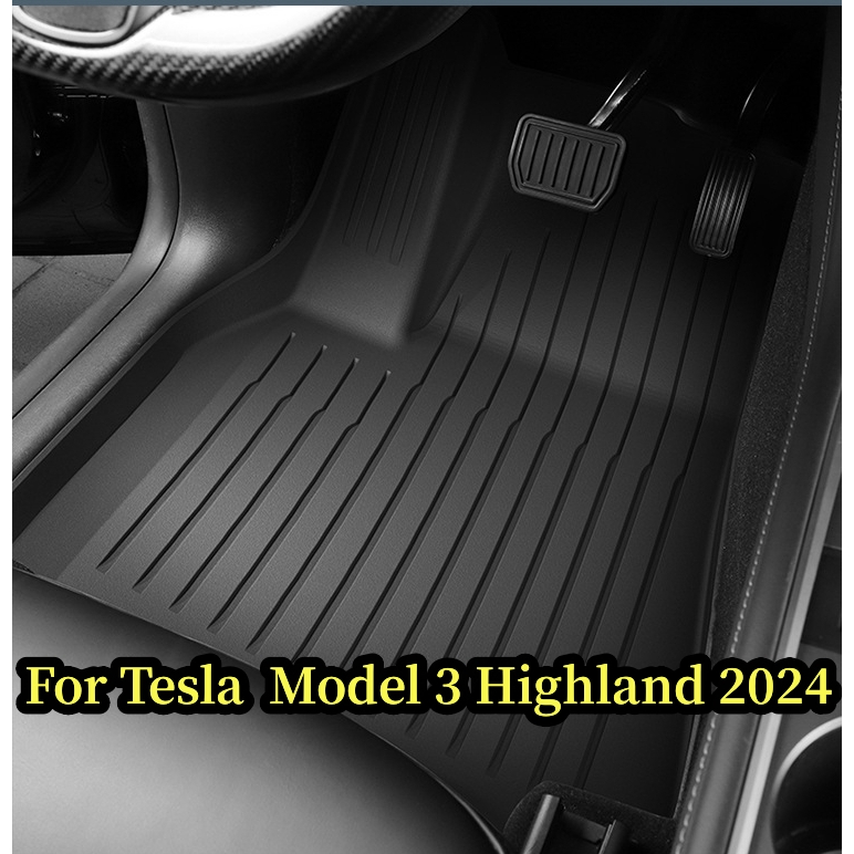 Tesla Model 3 Highland 2024 Jeanweis Carpets TPE carpet Interior Parts ...