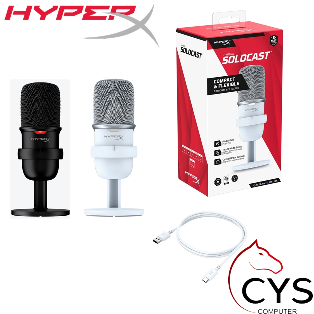 HYPERX SOLOCAST USB GAMING MICROPHONE | Shopee Malaysia