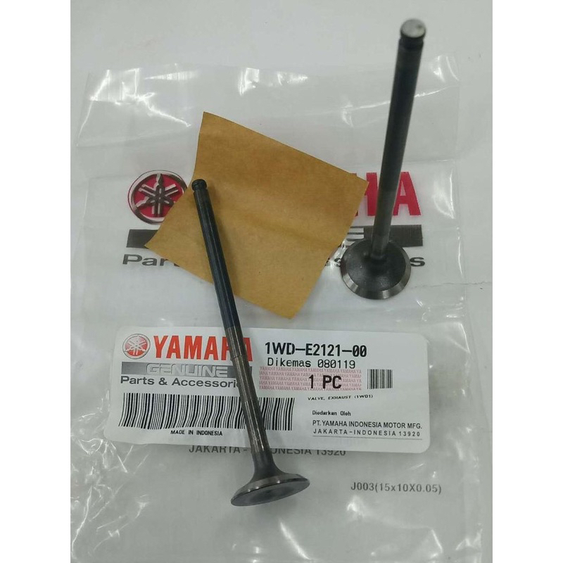 YAMAHA R25 EX VALVE IN VALVE EXHAUST VALVE INTAKE VALVE 100% ORIGINAL ...