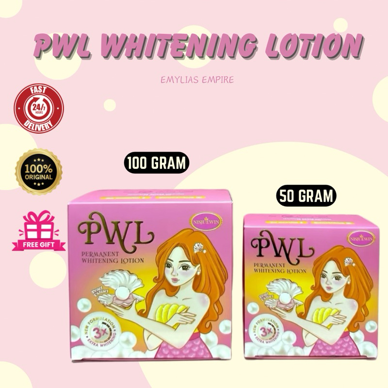 PWL WHITENING LOTION 💯ORIGINAL HQ || WITH FREEGIFT 🎁 | Shopee Malaysia