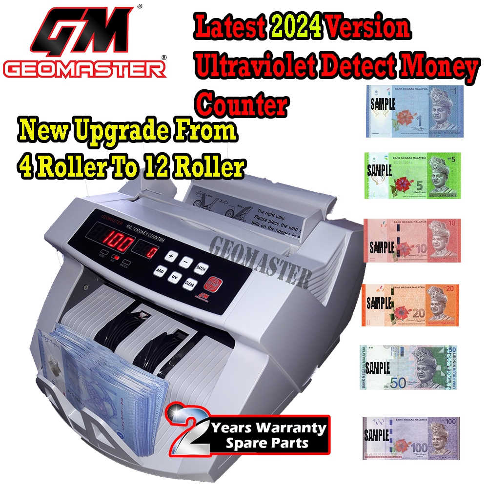 GEOMASTER Latest (2025) * Money Counter * Money Notes Counter , Money ...
