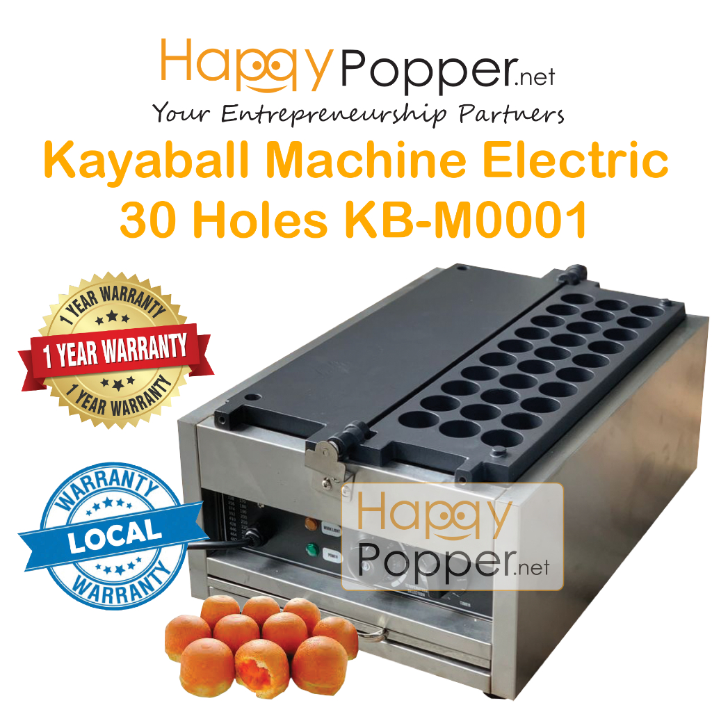 Happypopper Commercial Mesin Dapur Kaya Ball Kayaball Machine Maker ...
