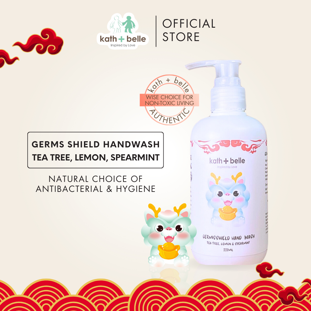Kath + Belle Germs Shield Hand Wash with Natural Antibacterial ...