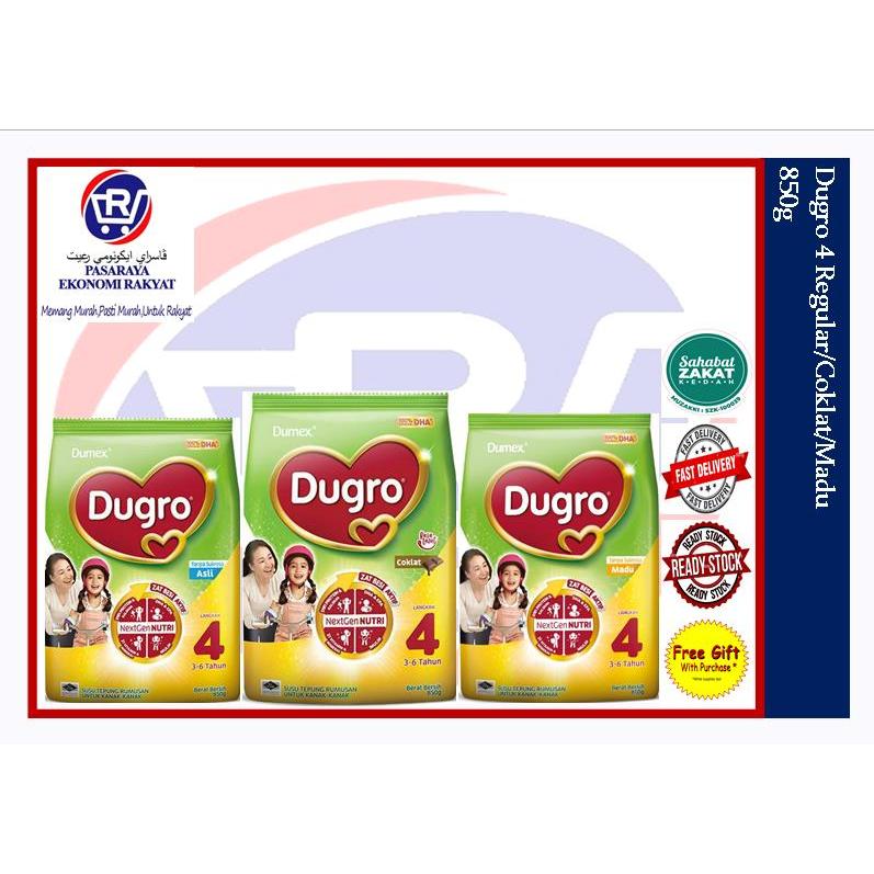 Dumex Dugro 4 Asli/Coklat/Madu 850g | Shopee Malaysia