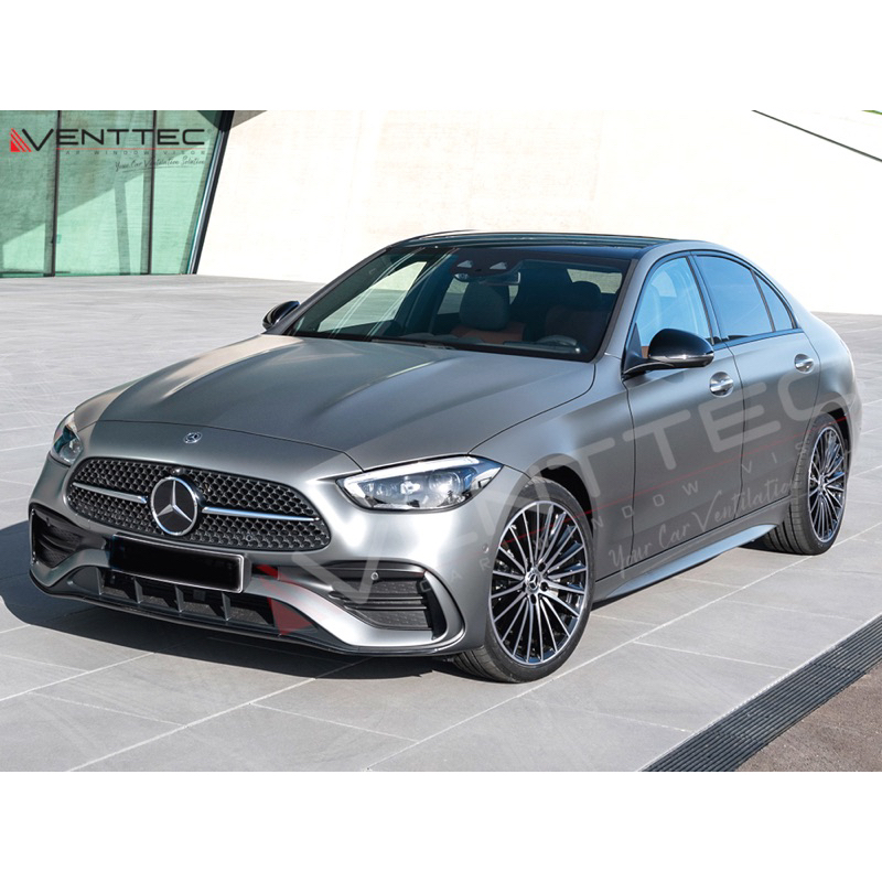 Mercedes C-Class W206 (Sedan) 2021-Above Venttec Door Visor High Quality Window Vent Deflectors ...