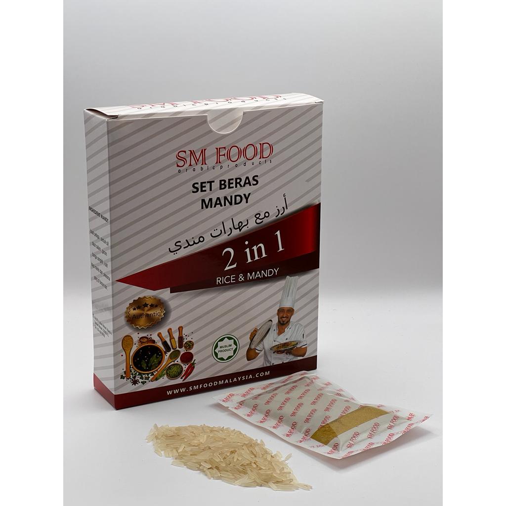 BERAS MANDY 2 IN 1 ( rice 500g and rempah mandy 40g ) | Shopee Malaysia