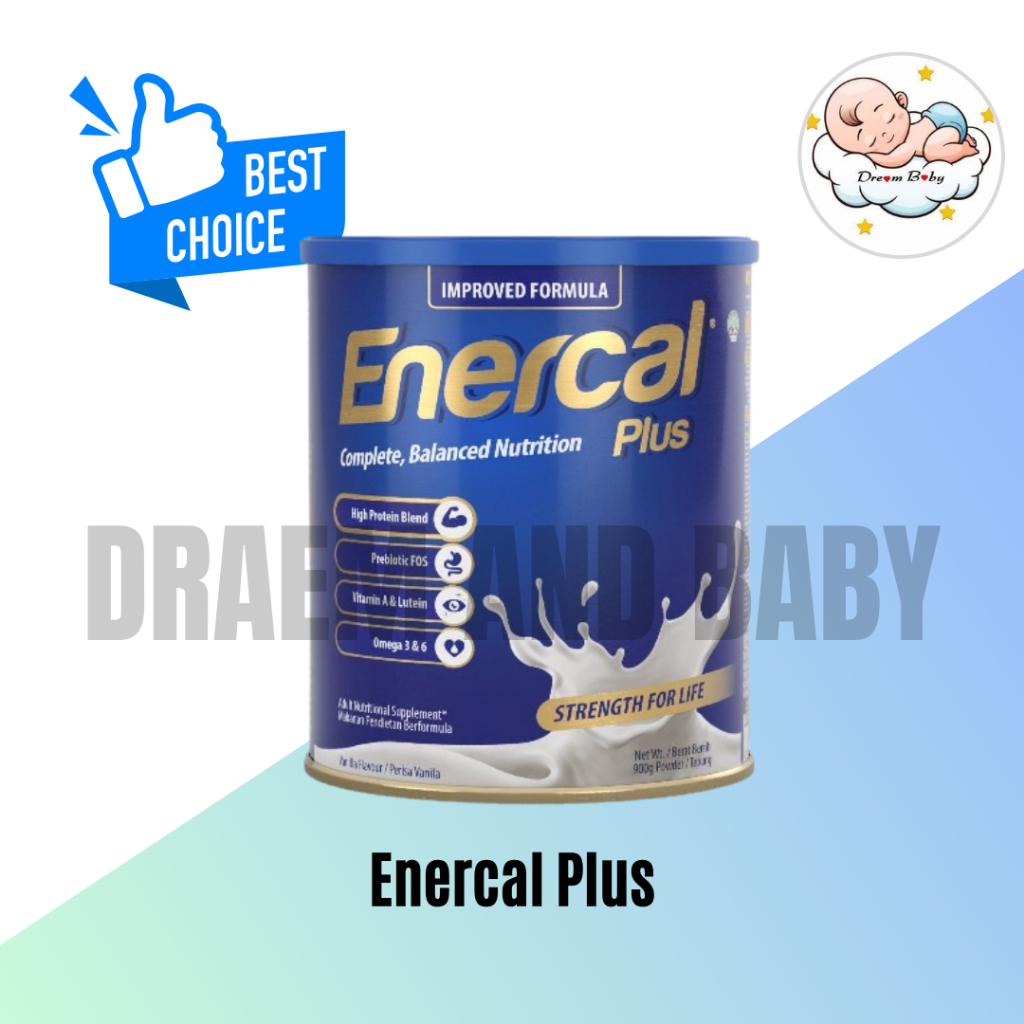Enercal Plus Vanilla 900g (Adult) | Shopee Malaysia