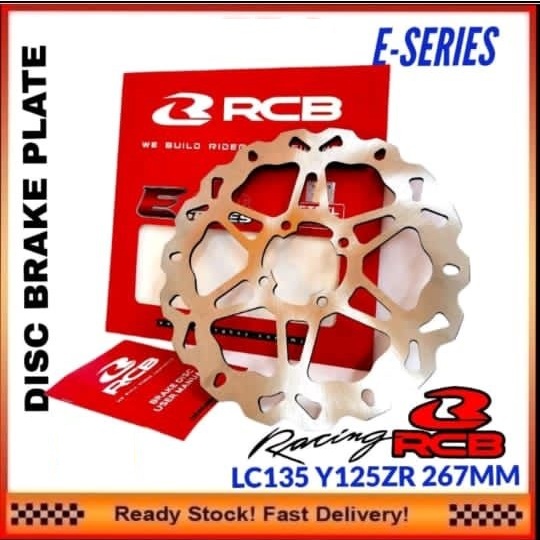 RCB DISC PLATE BREK PLAT E-SERIES RACING BOY 100% ORIGINAL RACINGBOY Y15 Y16 RS150 RSX NVX NMAX ...