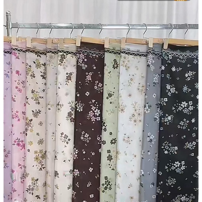 tudung bawal corak cotton voile | Shopee Malaysia