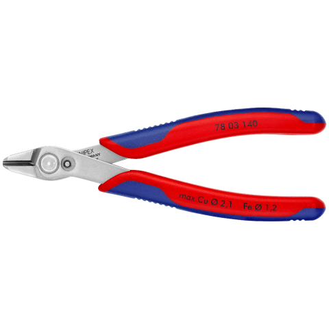 KNIPEX Electronics side cutter Super Knips® 140 mm @P/N : 78 03 140 ...