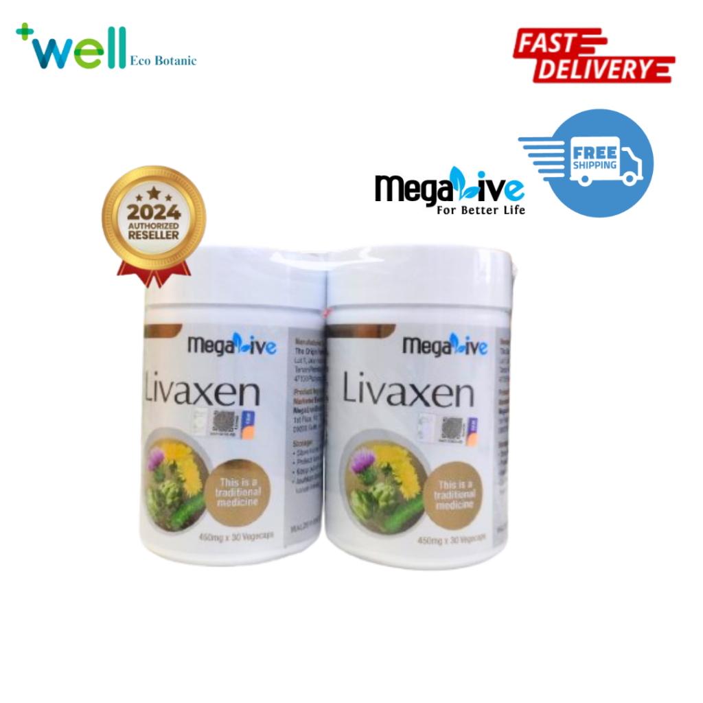MegaLive Livaxen 30's x 2 ----- 护肝宝，liver detox | Shopee Malaysia