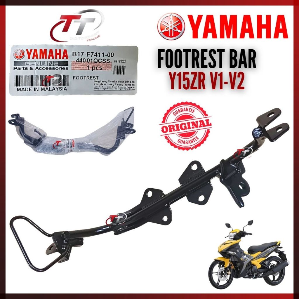 Y15ZR Y15 V1 V2 YSUKU Y15Z FOOTREST BAR Front Middle Tapak Bracket Depan Besi Pijak B17-F7411-00 ...